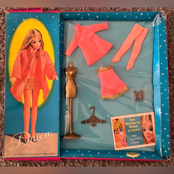 Toys | Vintage Topper Dawn Doll Outfit Clothes 822 Peachy Keen | Poshmark